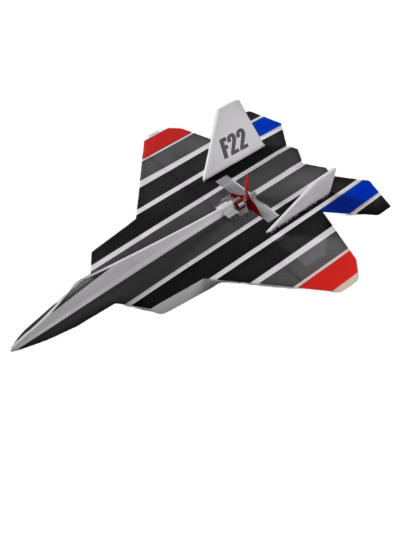 F22 Raptor RC Plane DIY Kit – High-Speed Depron Jet For Enthusiasts ...